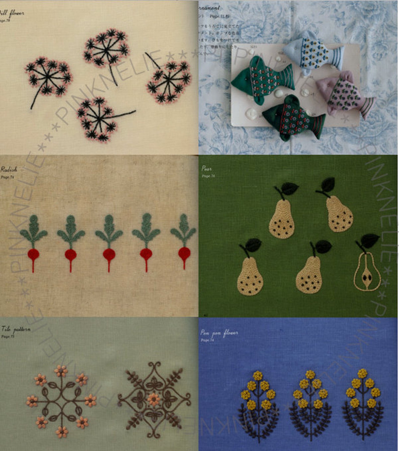 Choose One Yumiko Higuchi Small Goods and 2 Colors - Etsy