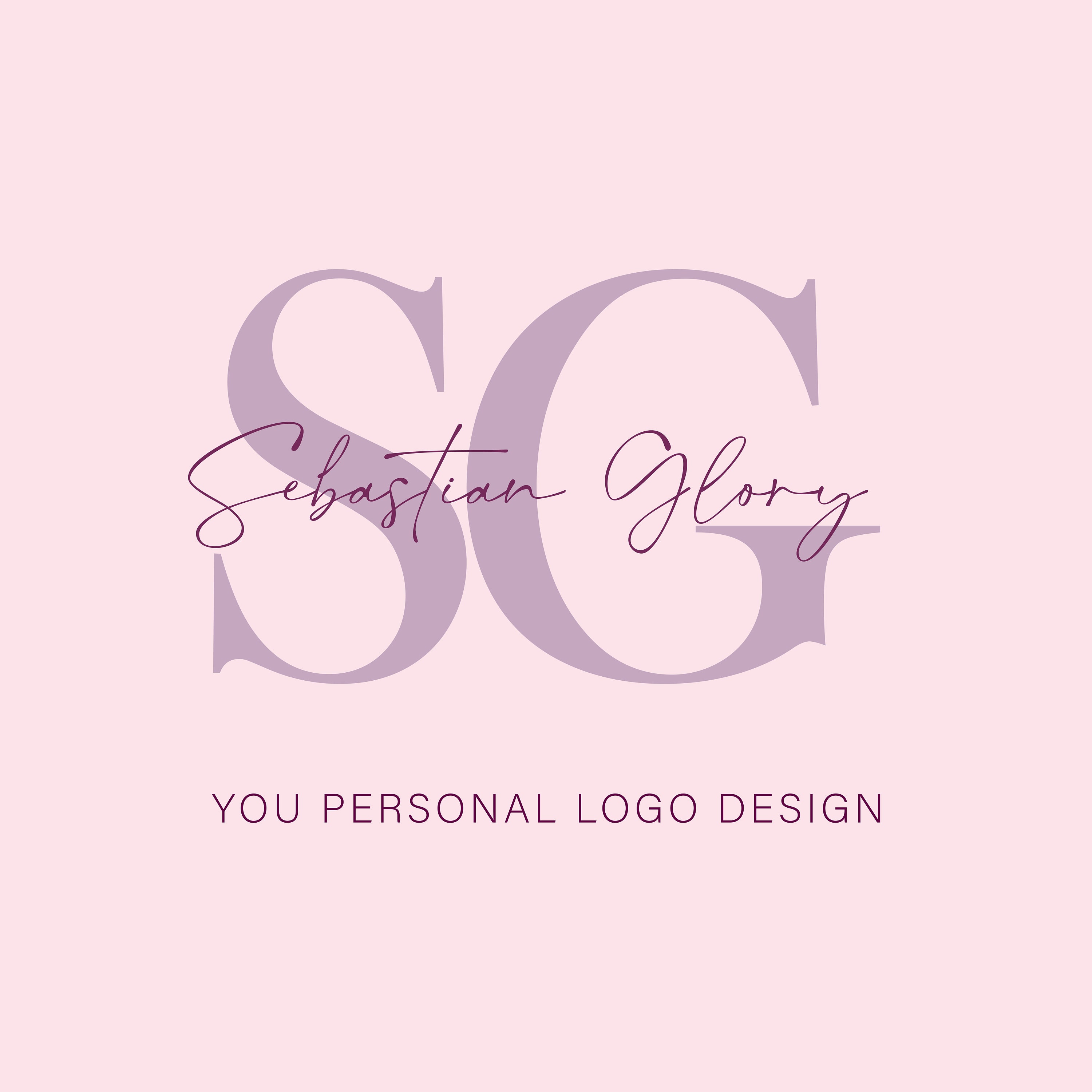 Name Logo Design, Custom Name Logo, Beauty Logo, Makeup Artist Logo ...
