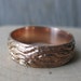 Wood Grain Ring THINNEST PLYWOOD Sterling Woodland Made to Order - Etsy