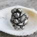 Seashell ENCRUSTATION Wide Ring Sterling Silver Cigar Band - Etsy