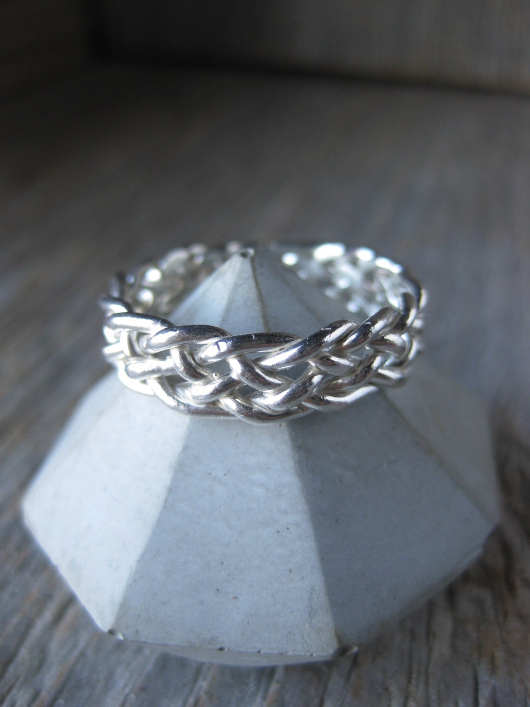 Multi BRAID Ring Sterling Silver Ring Ready to Ship Sizes - Etsy