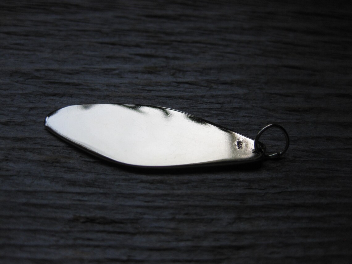 Gold CICADA WING Charm, Solid 14kt Yellow Gold Pendant - Etsy