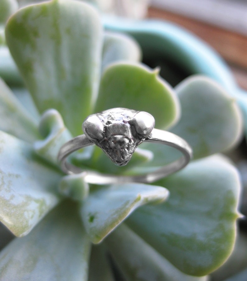 Praying MANTIS Stacking Ring Oxidized Insect Jewelry Sterling - Etsy