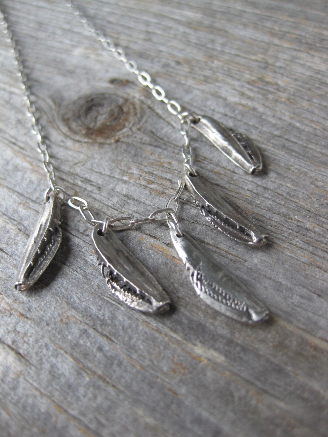 Praying MANTIS Necklace Oxidized Insect Leg Jewelry Sterling Silver ...