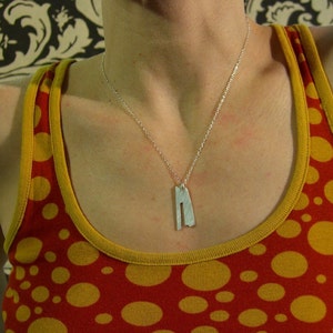STAPLER Sterling Silver Necklace - Etsy