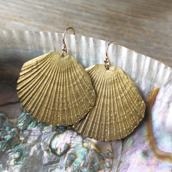 Brass Seashell Fan - Etsy
