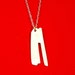 STAPLER Sterling Silver Necklace - Etsy