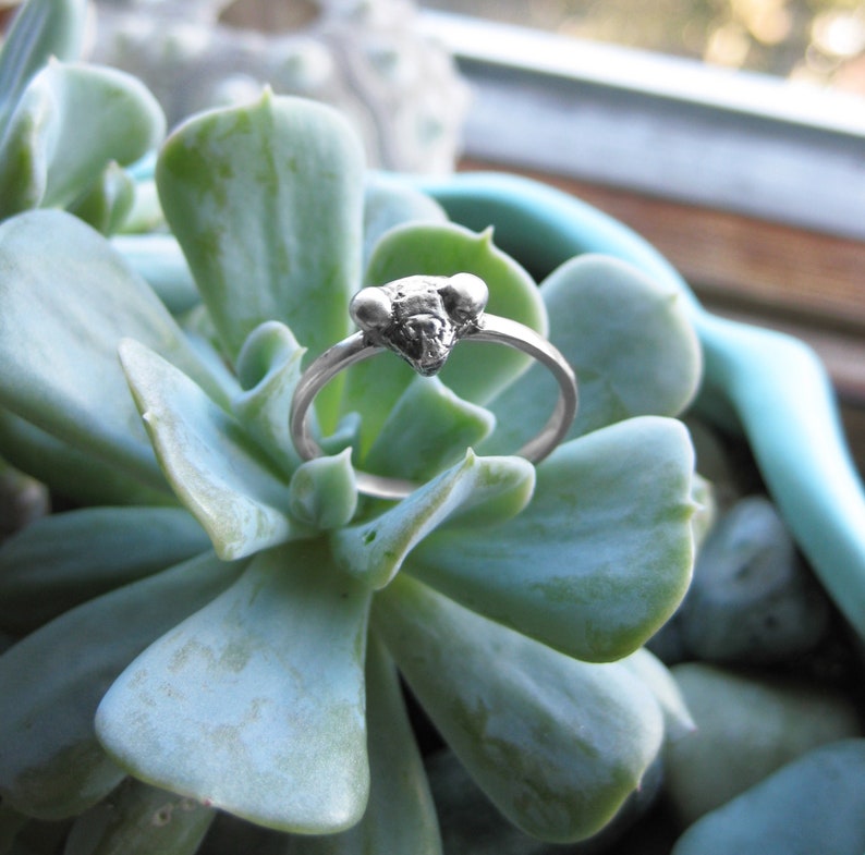 Praying MANTIS Stacking Ring Oxidized Insect Jewelry Sterling - Etsy