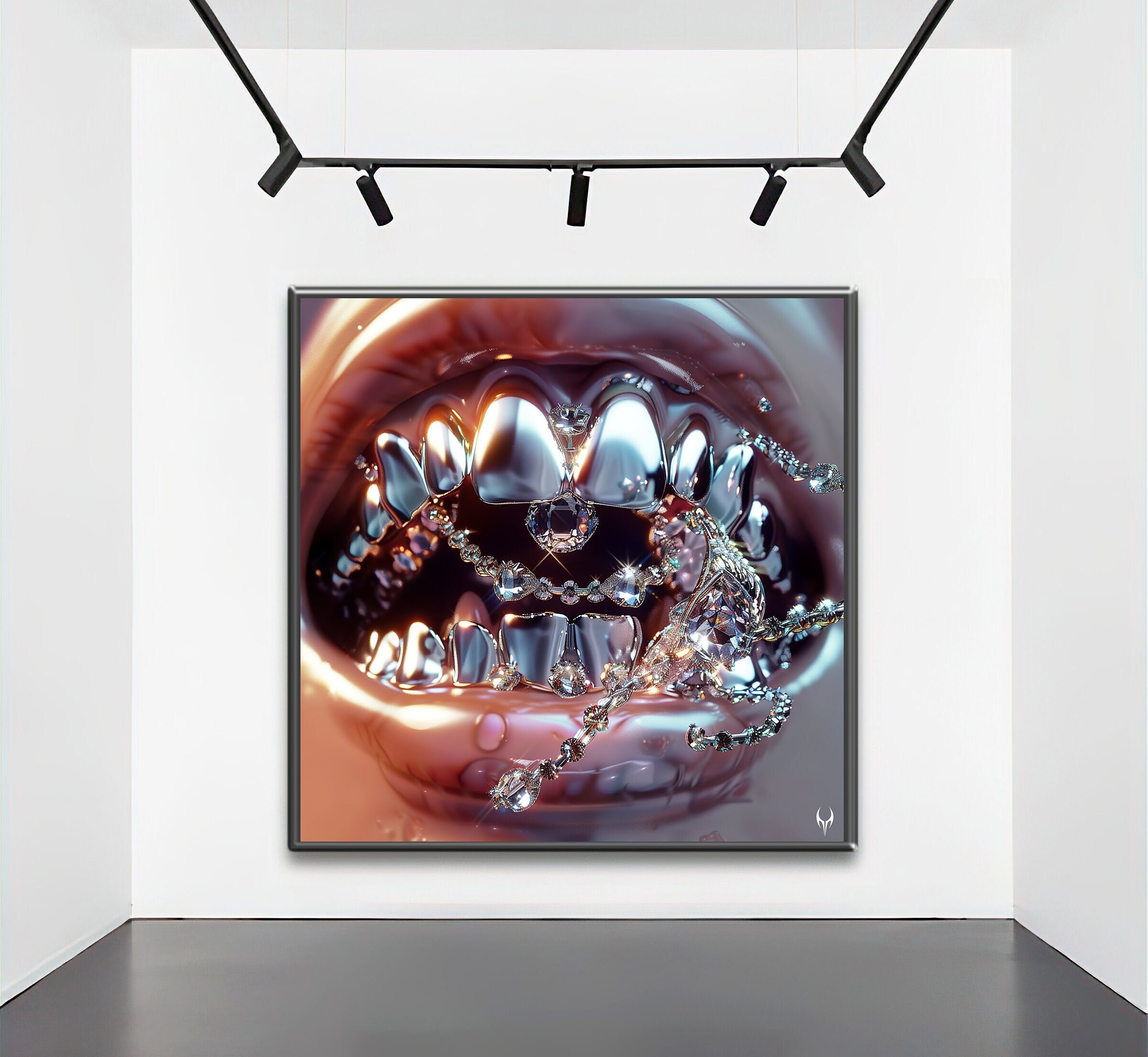 Kiss Lips Print Lips Print Glamour Print Trendy Art Print Funky Print ...