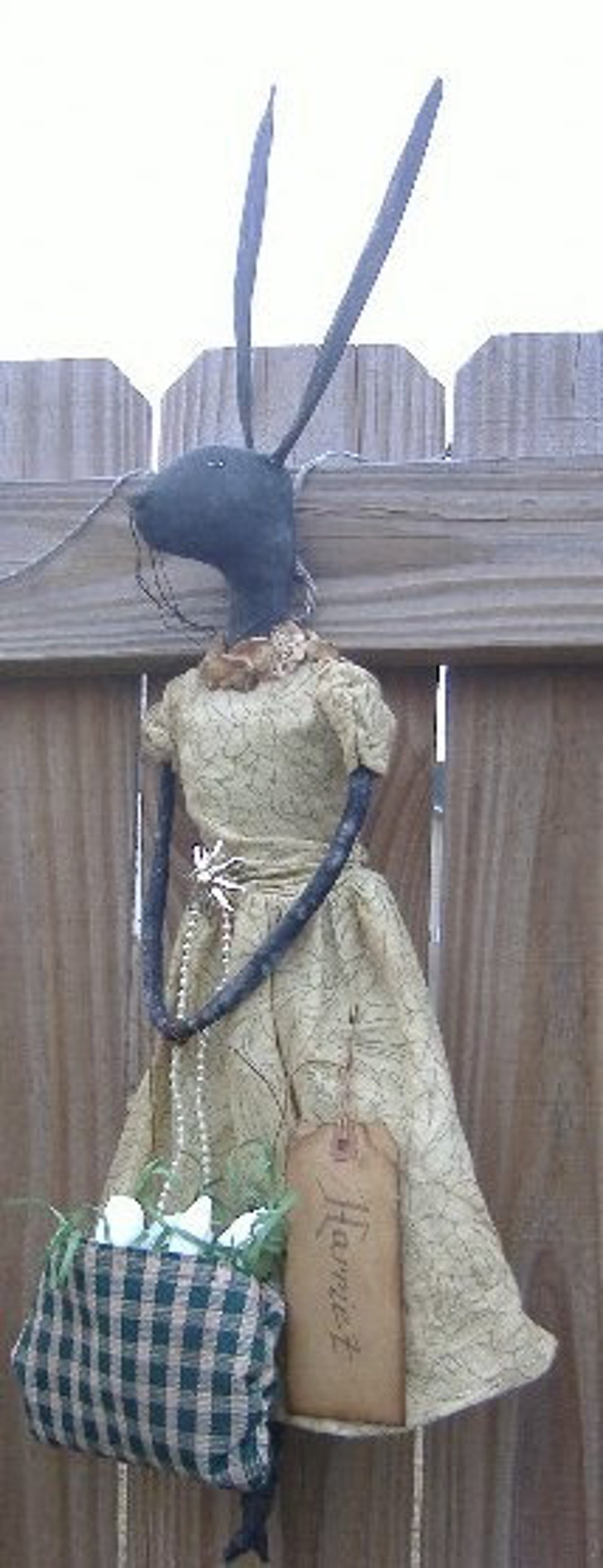 Primitive Harriet Rabbit - Etsy