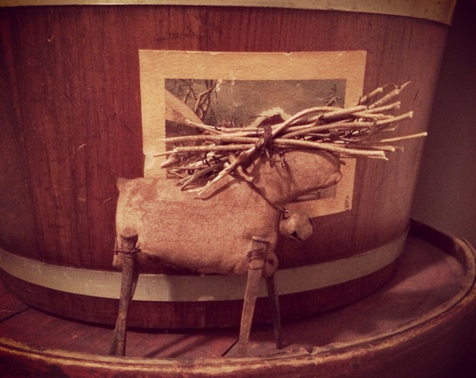 Primitive Reindeer Junkyard - Etsy
