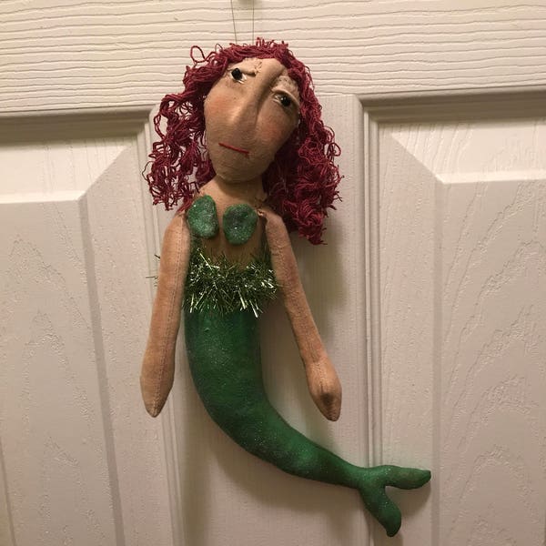 Primitive Mermaid Dolls - Etsy