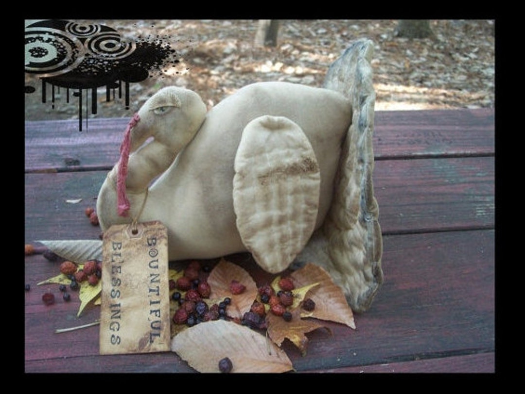 Primitive Thanksgiving Turkey - Etsy