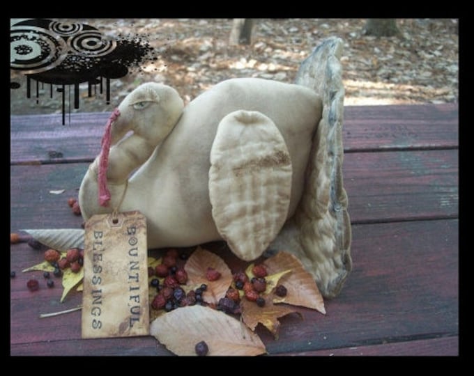 Primitive Thanksgiving Turkey - Etsy