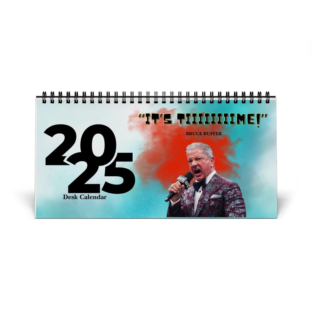 2025 UFC Fighter Quote Desk Calendar Hilarious Mma Quotes, Perfect ...