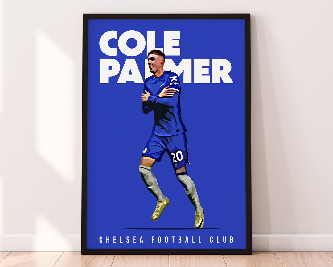 Palmer Poster, Cole Palmer Printable Poster, Chelsea Soccer Poster ...