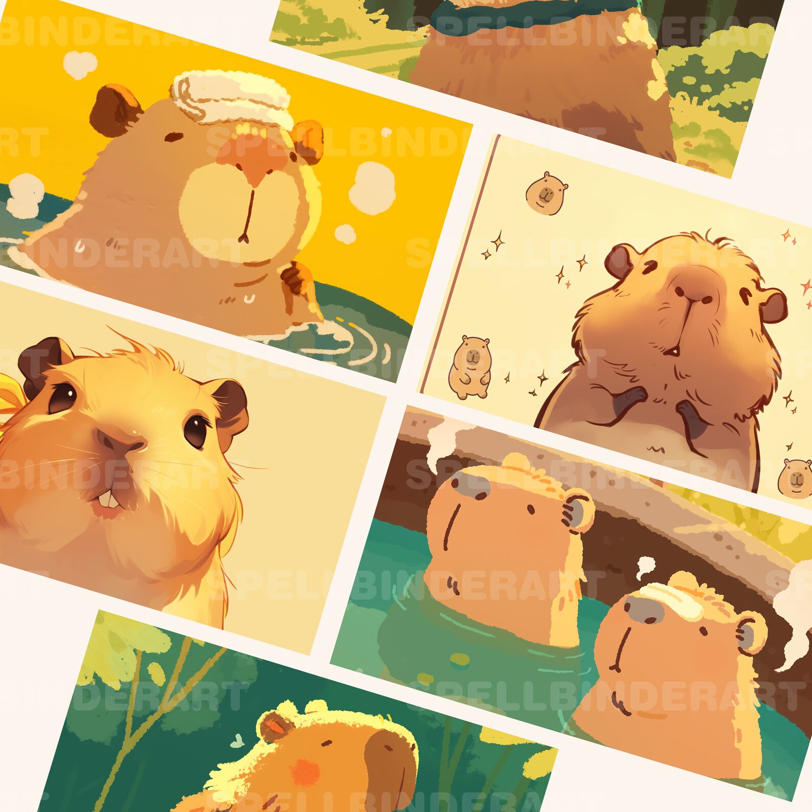 Capybara Wallpaper Animal Wallpaper Desktop Wallpaper Phone Wallpaper ...