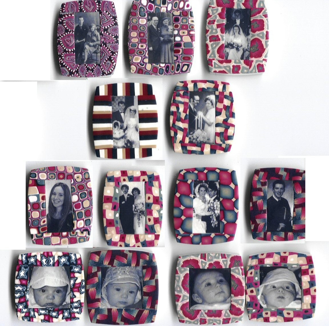 Family Tree Magnets Polymer Clay Tutorial - Etsy