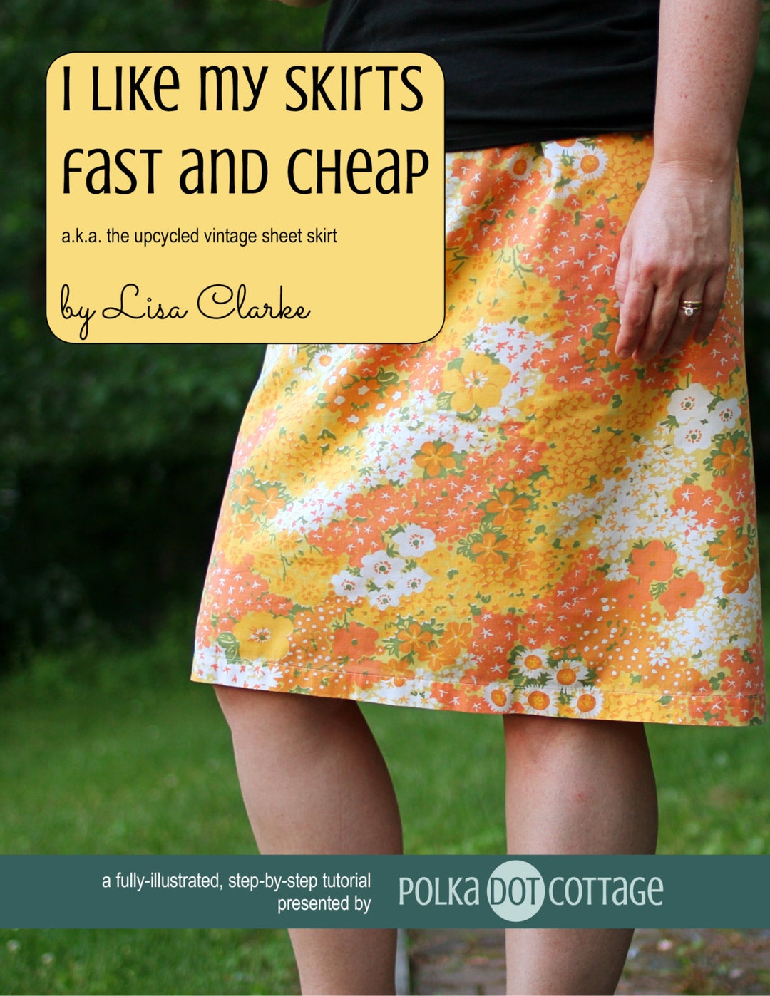 I Like My Skirts Fast and Cheap Sewing Pattern and Tutorial - Etsy