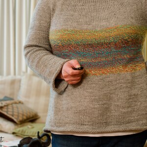Weekend Sweater Knitting Pattern - Etsy