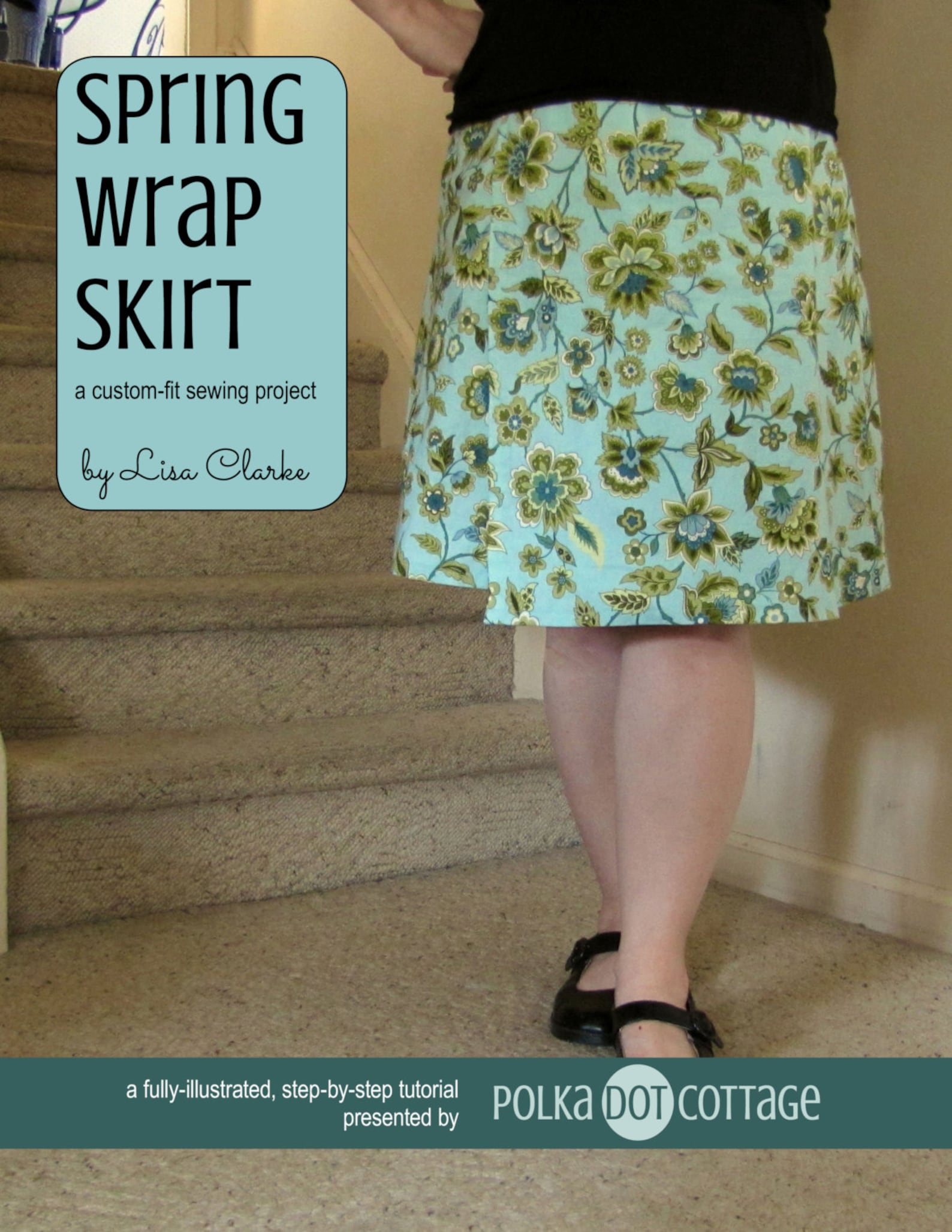 Spring Wrap Skirt Sewing Pattern and Tutorial - Etsy
