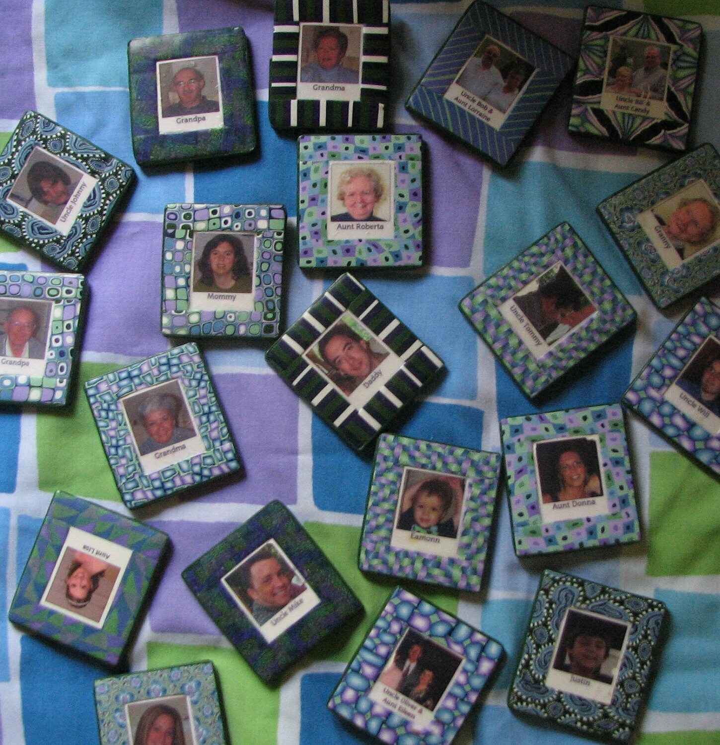 Family Tree Magnets Polymer Clay Tutorial - Etsy