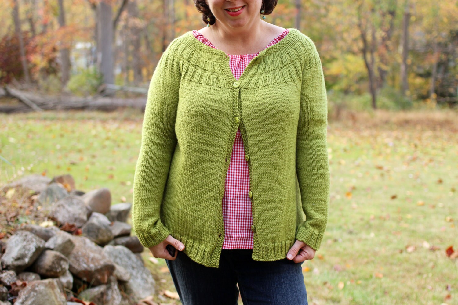 Everyday Cardigan Knitting Pattern and Tutorial - Etsy