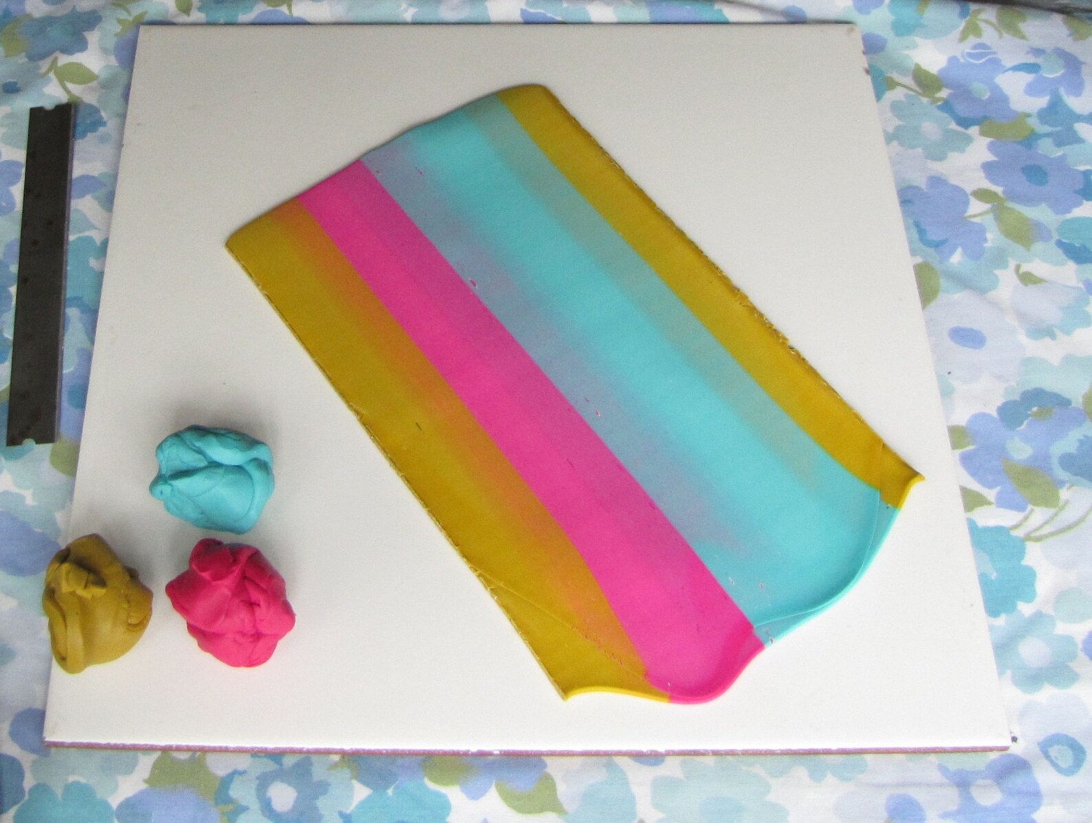 Plaid Shawl Pin Polymer Clay Tutorial - Etsy