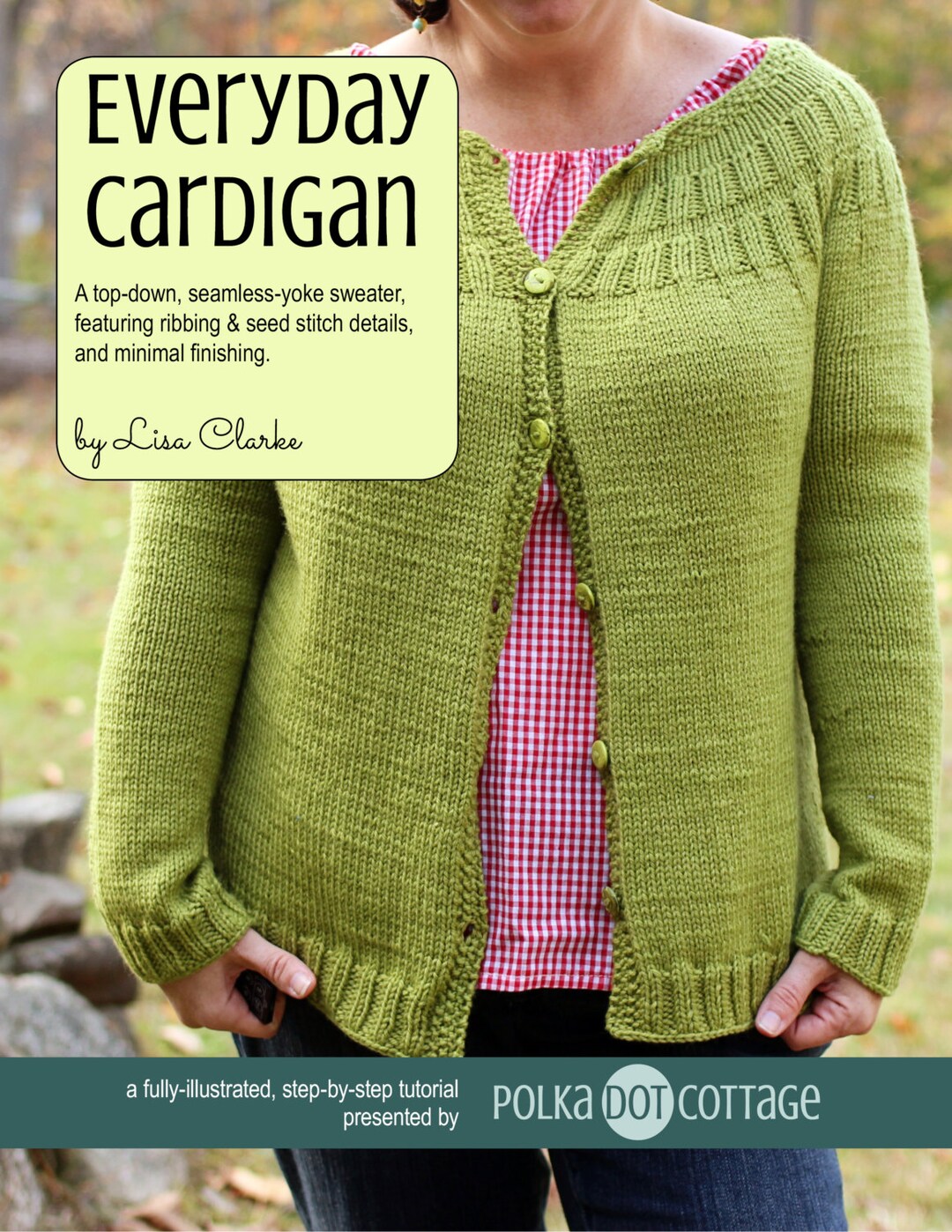 Everyday Cardigan Knitting Pattern and Tutorial - Etsy
