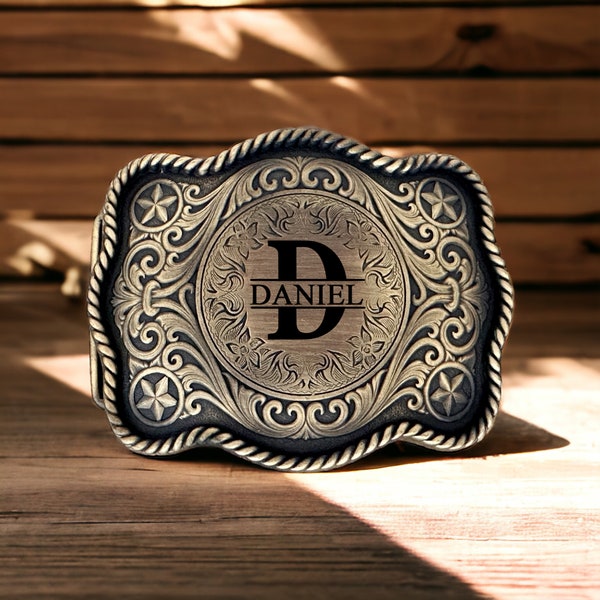 5 Western Belt Buckle - Etsy