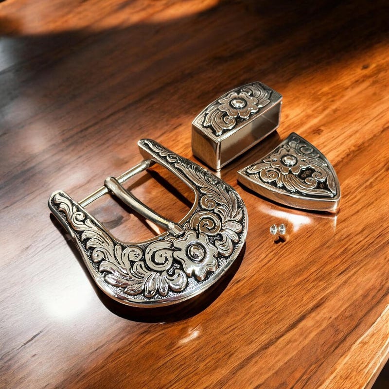 Western Style Buckle Ring - Etsy