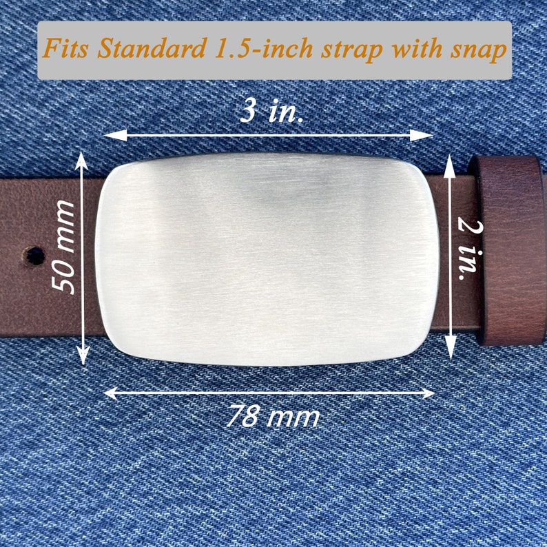 Belt Buckle for Men, Personalized Gift Belt Buckle for Removable ...