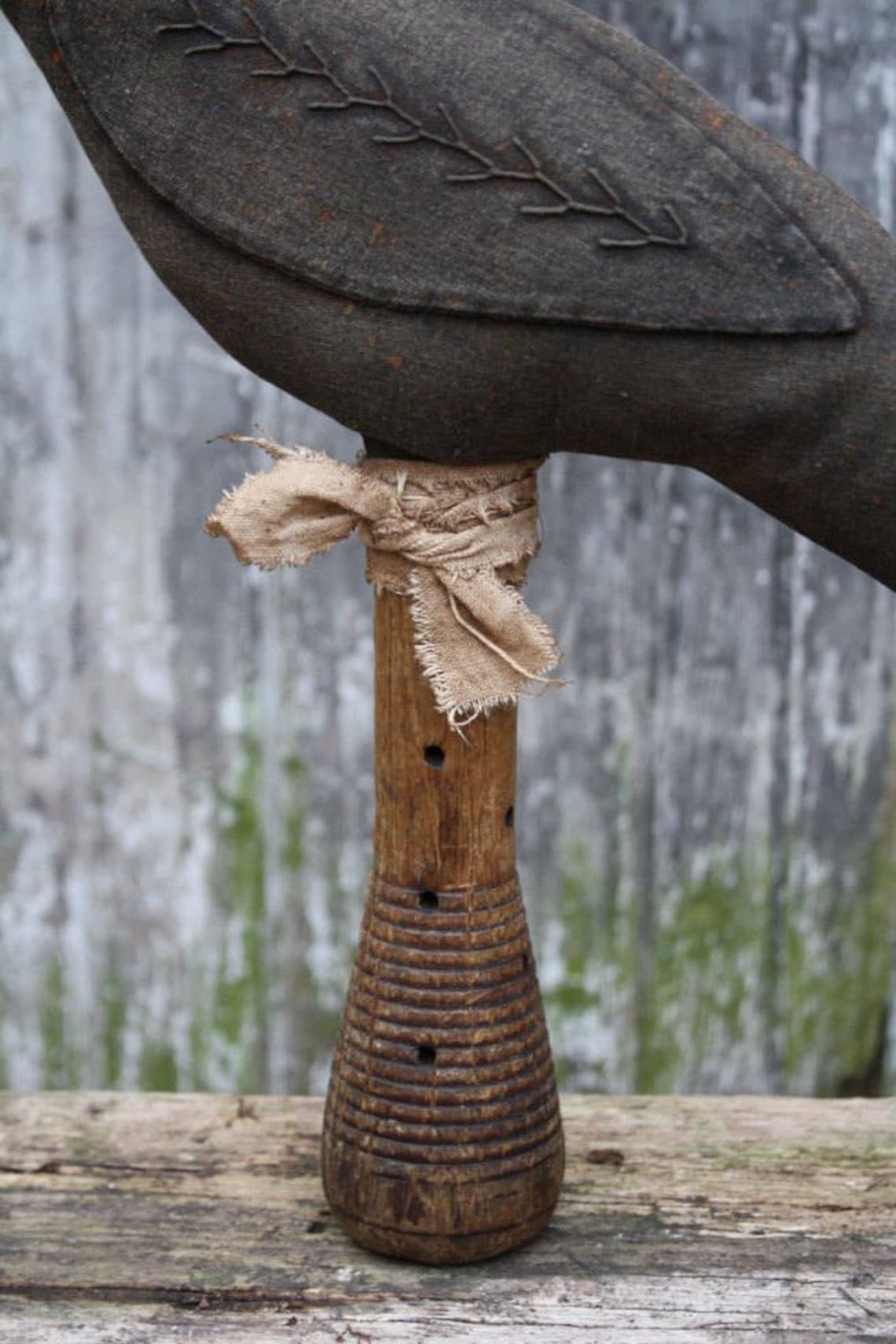 PATTERN Primitive Big Olde Crow Digital PDF Pattern, Bird Sewing ...