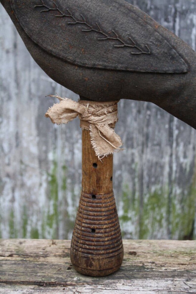 PATTERN Primitive Big Olde Crow Digital PDF Pattern, Bird Sewing ...