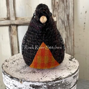 Primitive Wool Robin Bird Pattern, Sewing Pattern - Etsy