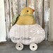 PATTERN PDF Digital Primitive Spring Chick in Eggshell Pattern, Sewing Pattern - Etsy