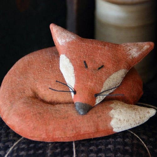 PATTERN Primitive Folk Art Bird Pincushion Digital PDF - Etsy