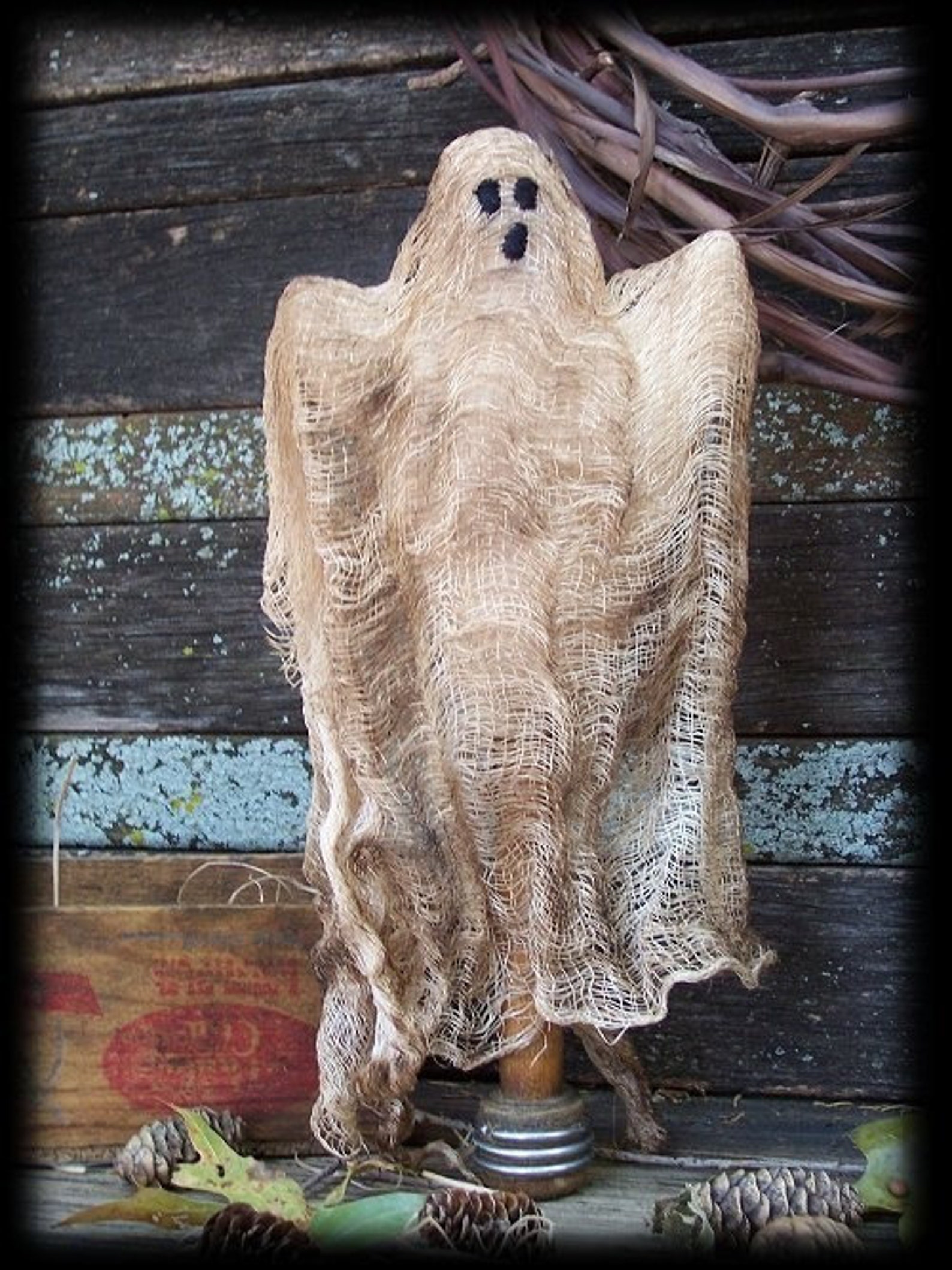 PATTERN Primitive Halloween Ghost Make Do Dolls E-PATTERN - Etsy