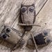 PATTERN Primitive Owl Folk Art Ornie Digital PDF Pattern, Owl Sewing ...