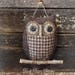 PATTERN Primitive Owl Folk Art Ornie Digital PDF Pattern, Owl Sewing ...