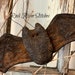 PDF Sewing Pattern, Primitive Halloween Bat Ornie Pattern, Digital ...