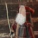 PATTERN Primitive Old World Santa Pattern, Christmas Folk Art Santa ...