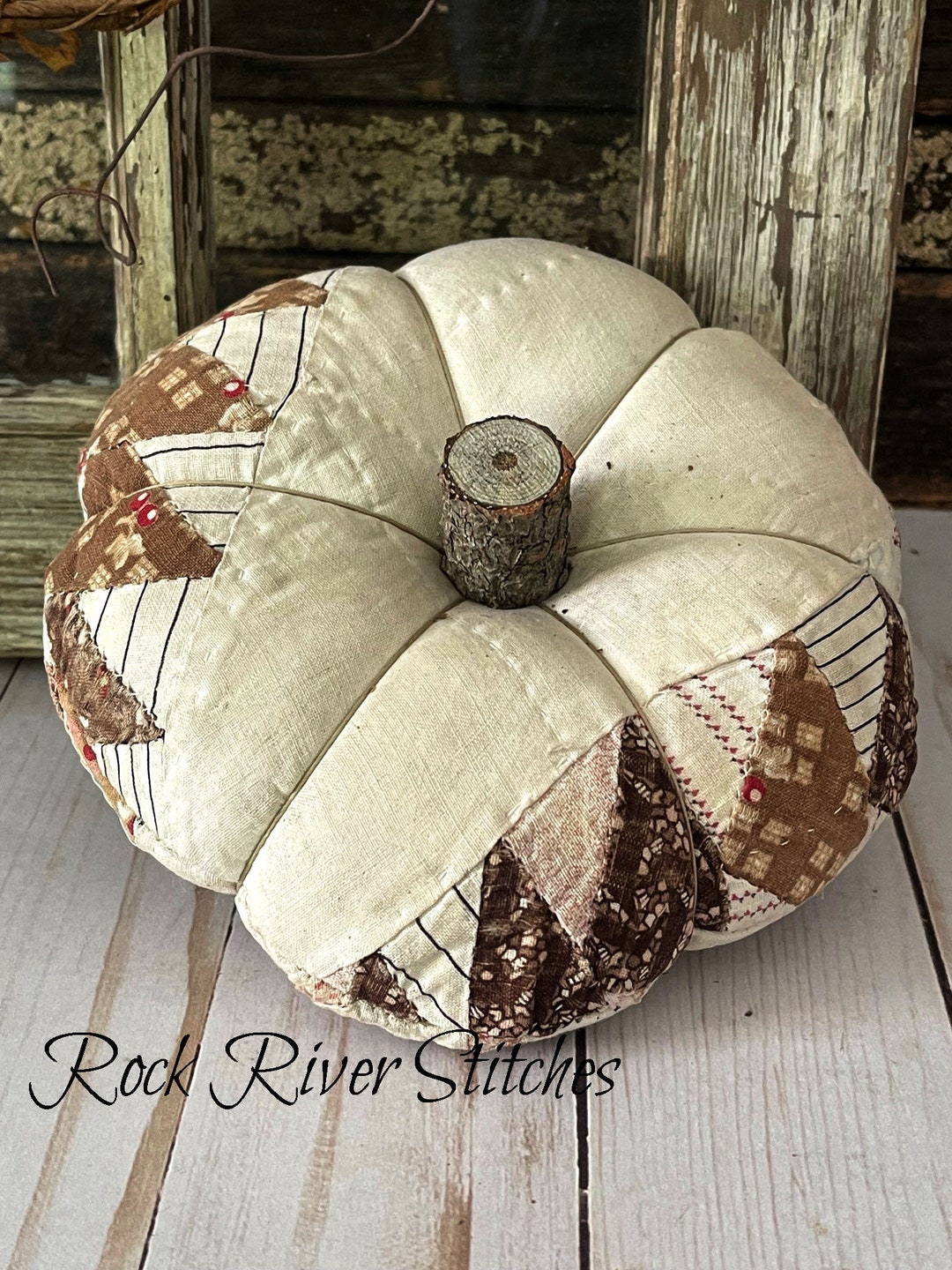 Primitive Fall Halloween Vintage Quilt Pumpkin - Etsy