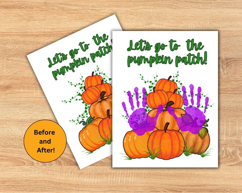 Fall Handprint Craft, , Pumpkin Handprint, Handprint Art, Fall ...