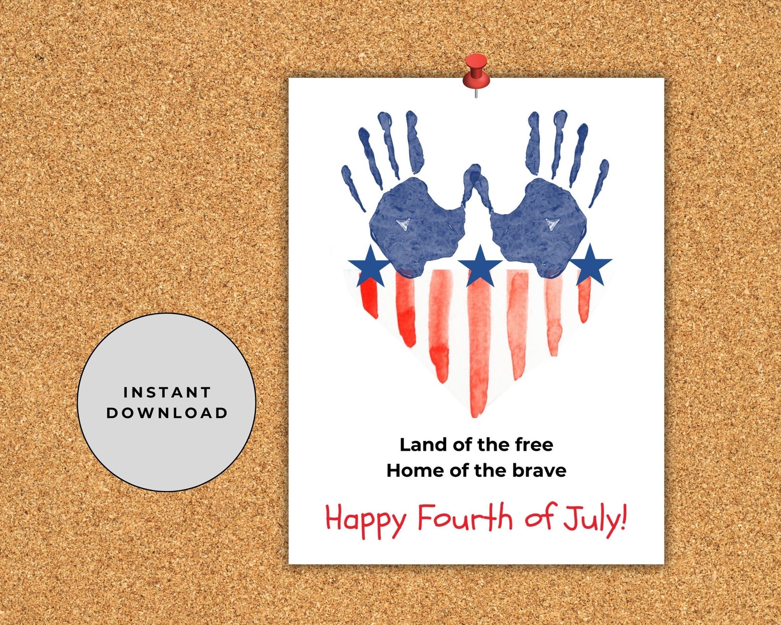 4th of July Handprint Craft, Handprint Art, Handprint Art Craft, July ...
