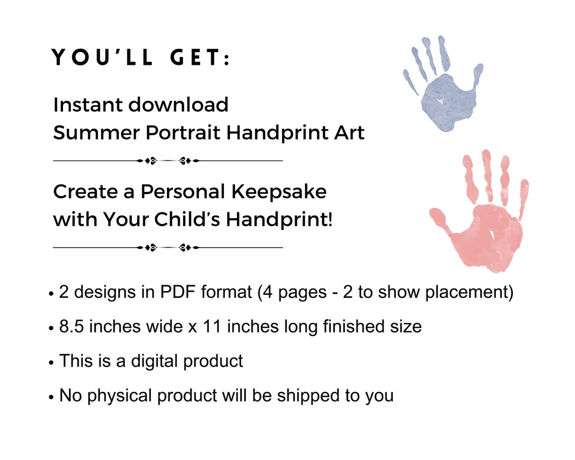 Welcome Summer Handprint Craft, Stay Cool Footprint Art, Handprint Art ...
