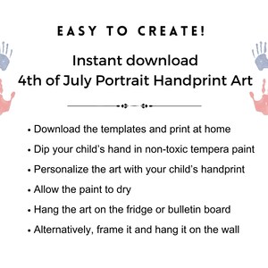 4th of July Handprint Craft, Handprint Art, Handprint Art Craft, July ...