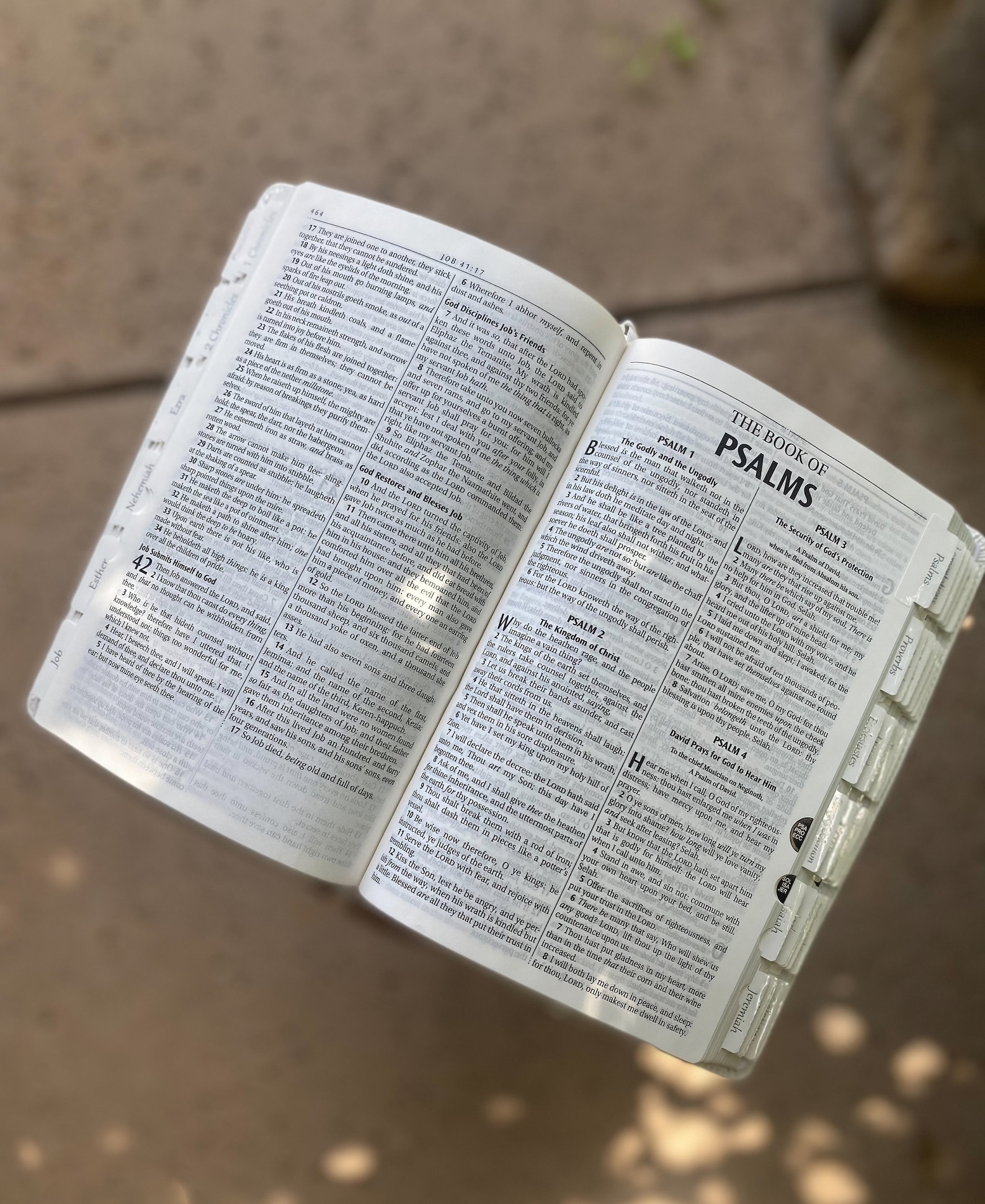 White Faux Leather Large Print Thinline KJV Bible With Matching ...