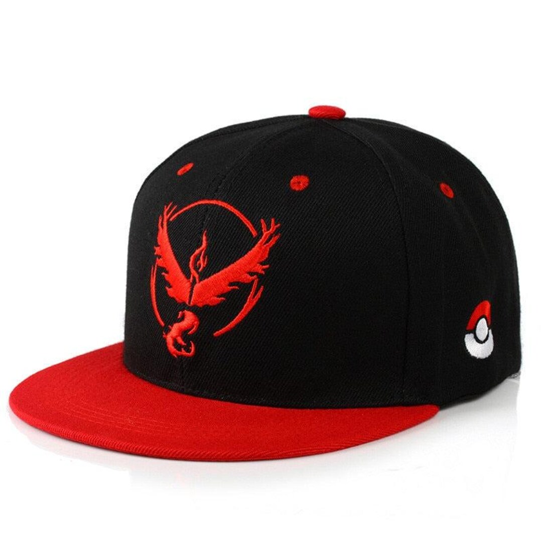 Pokémon Go Embroidered Cap Team Valor Snapback Style Hat - Etsy