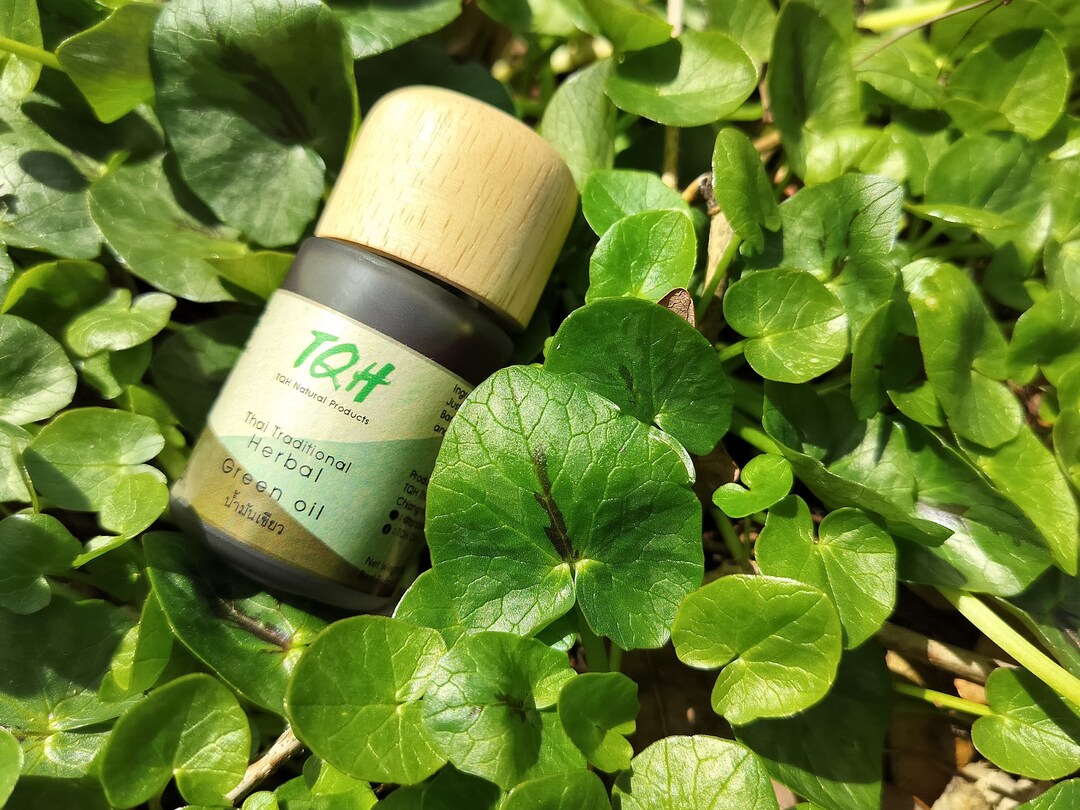 Cooling Thai Green Oil | Herbal Skin Remedy for Itch, Rash, Irritation ...